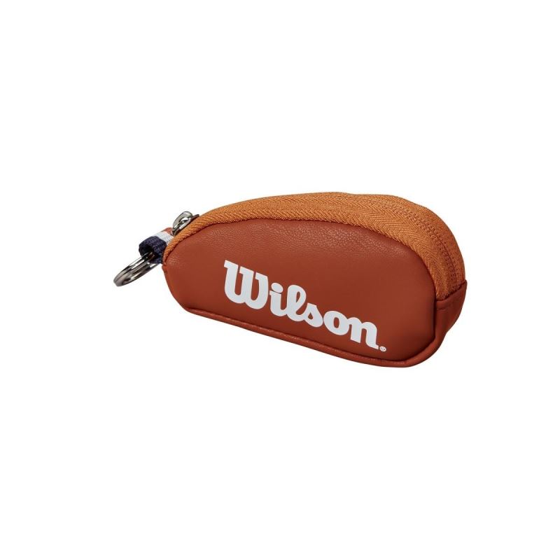 Breloc geanta Wilson Roland Garros, maro - NEW SPORT