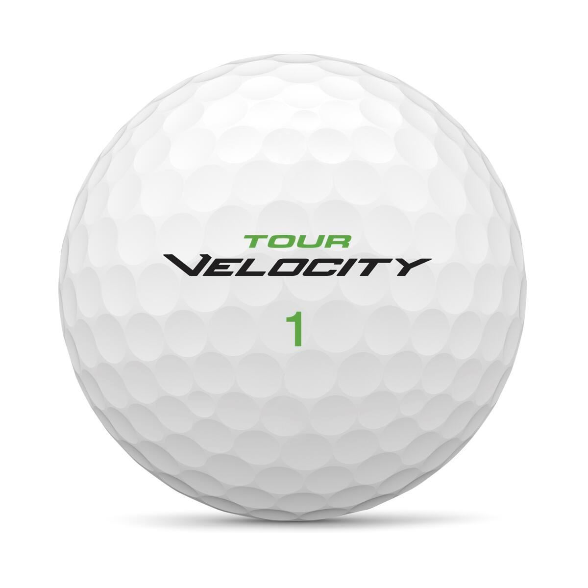 Set mingi golf Wilson TOUR VELOCITY Feel, albe, 15 bucati - NEW SPORT